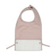 Fabelab Coated Muslin Feeding Bib in Mauve, Baby Weaning | Oskoe