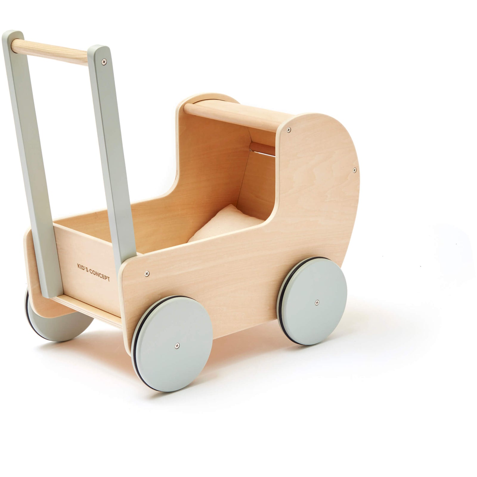 Kids Concept Wooden Dolls Pram, Doll Play | Oskoe