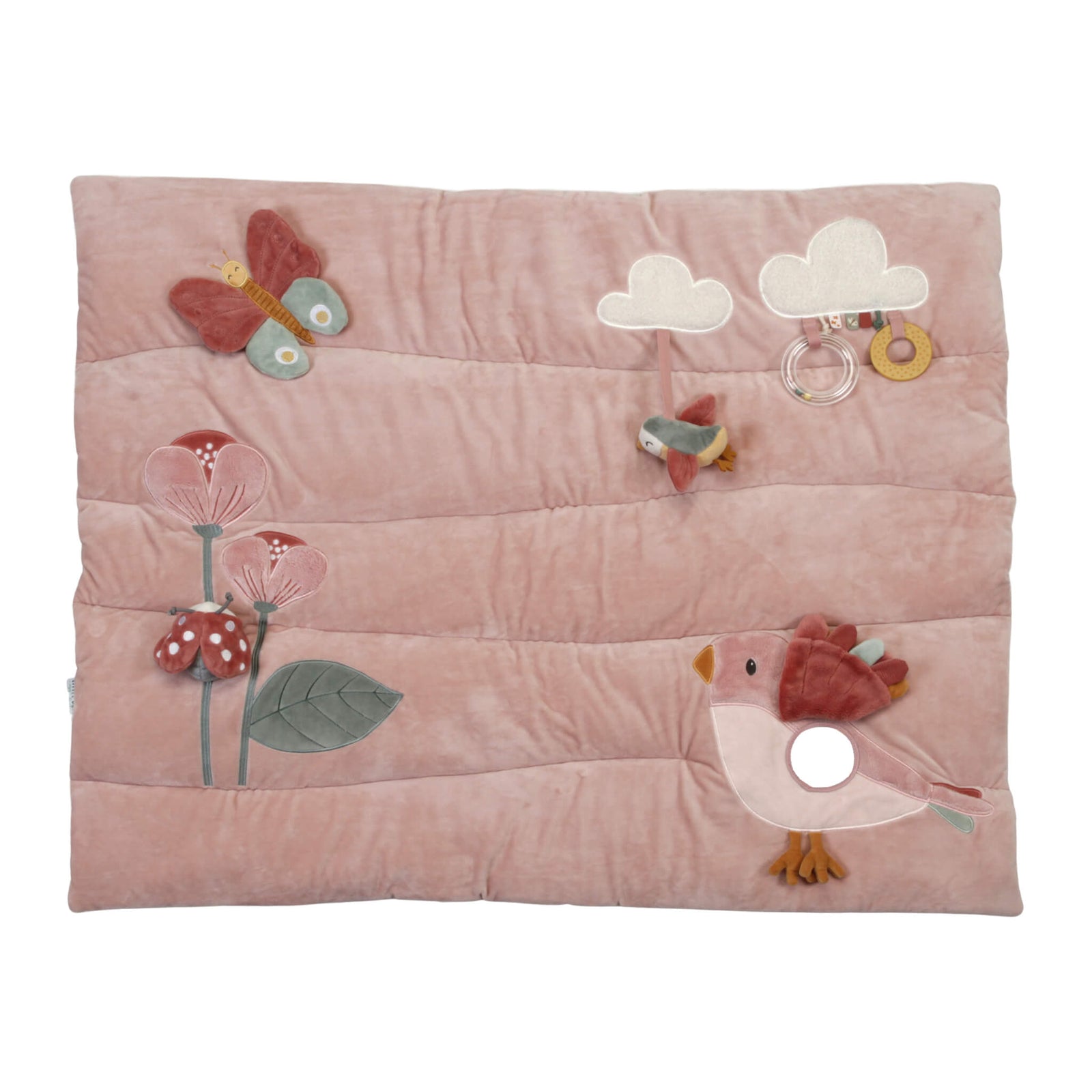 Little Dutch Activity Play Mat in Flowers & Butterflies Design | Oskoe