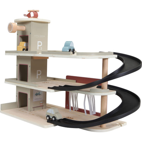 Little Dutch Wooden Car Garage | Role Play | Oskoe