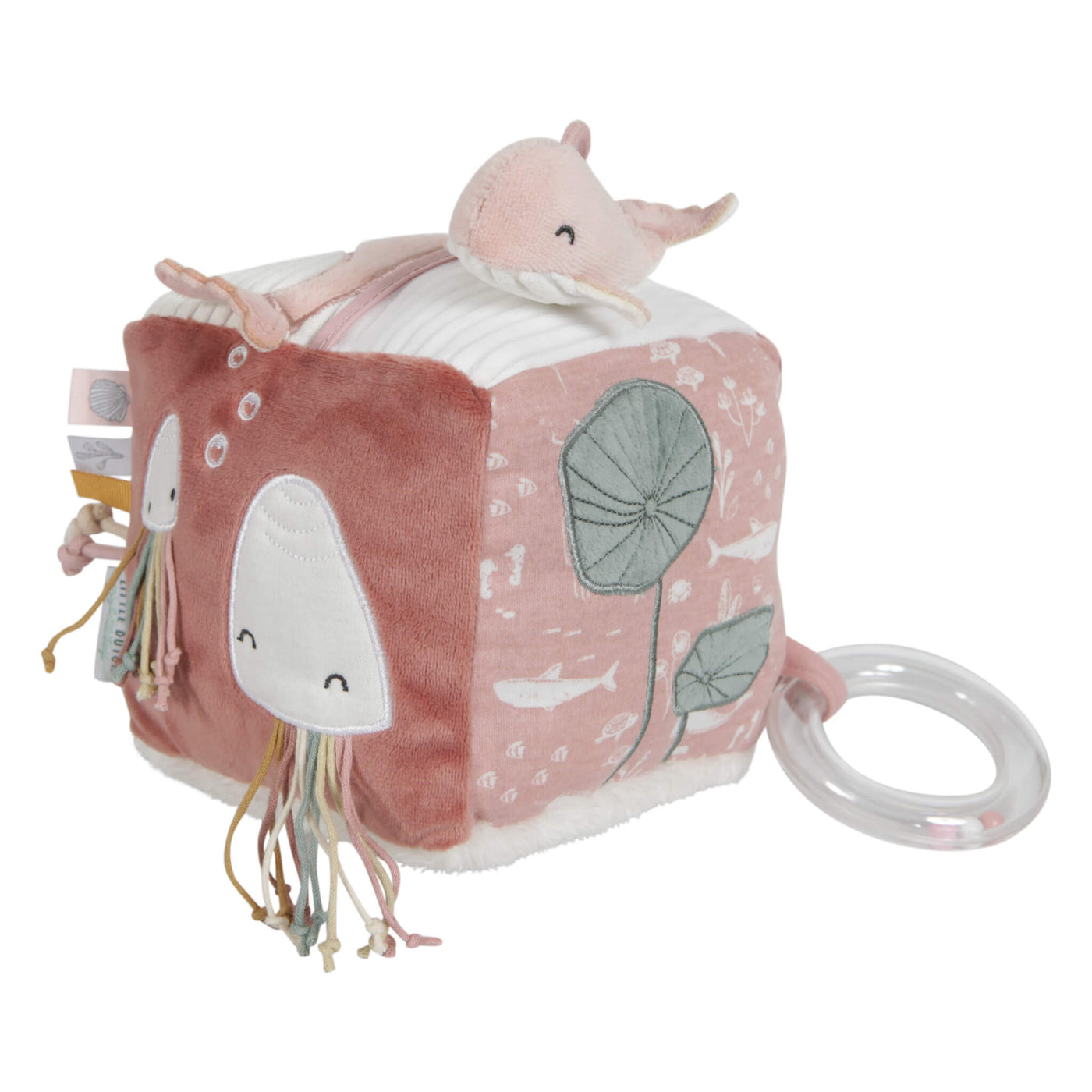 Soft Activity Cube - Pink