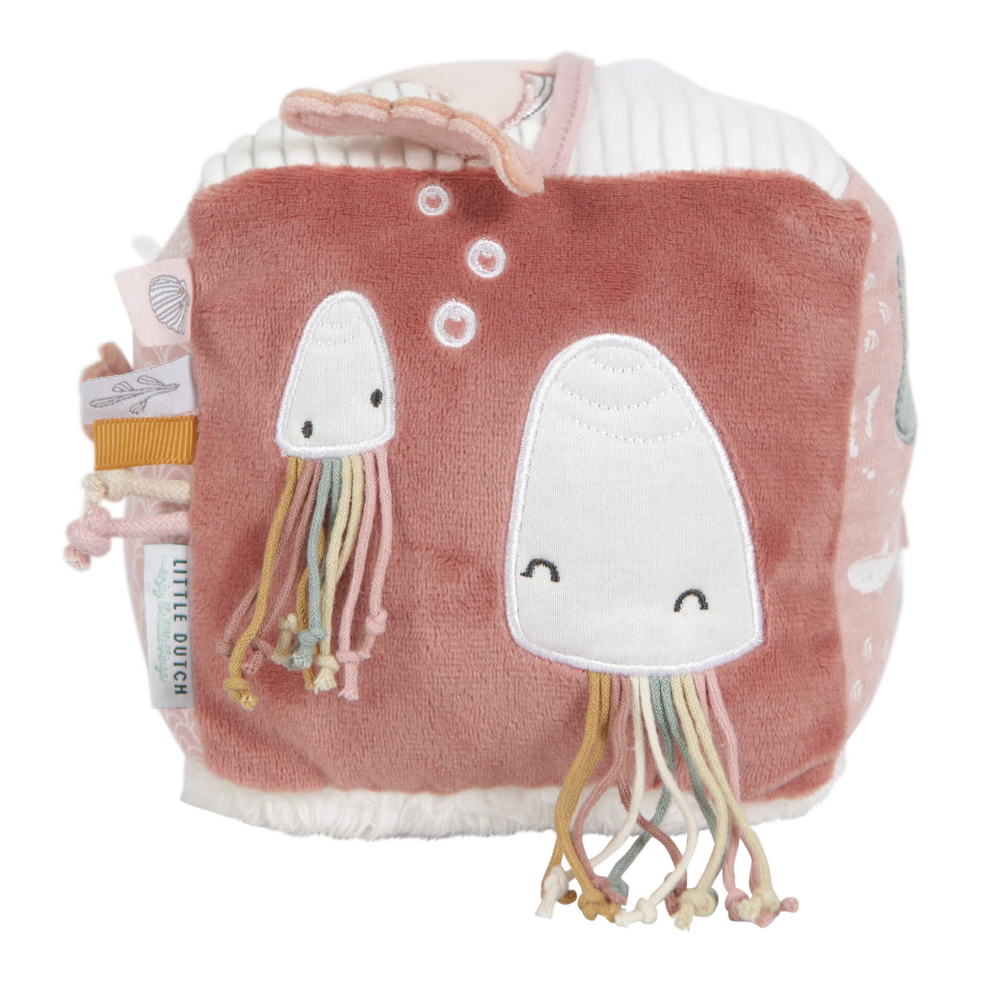 Soft Activity Cube - Pink