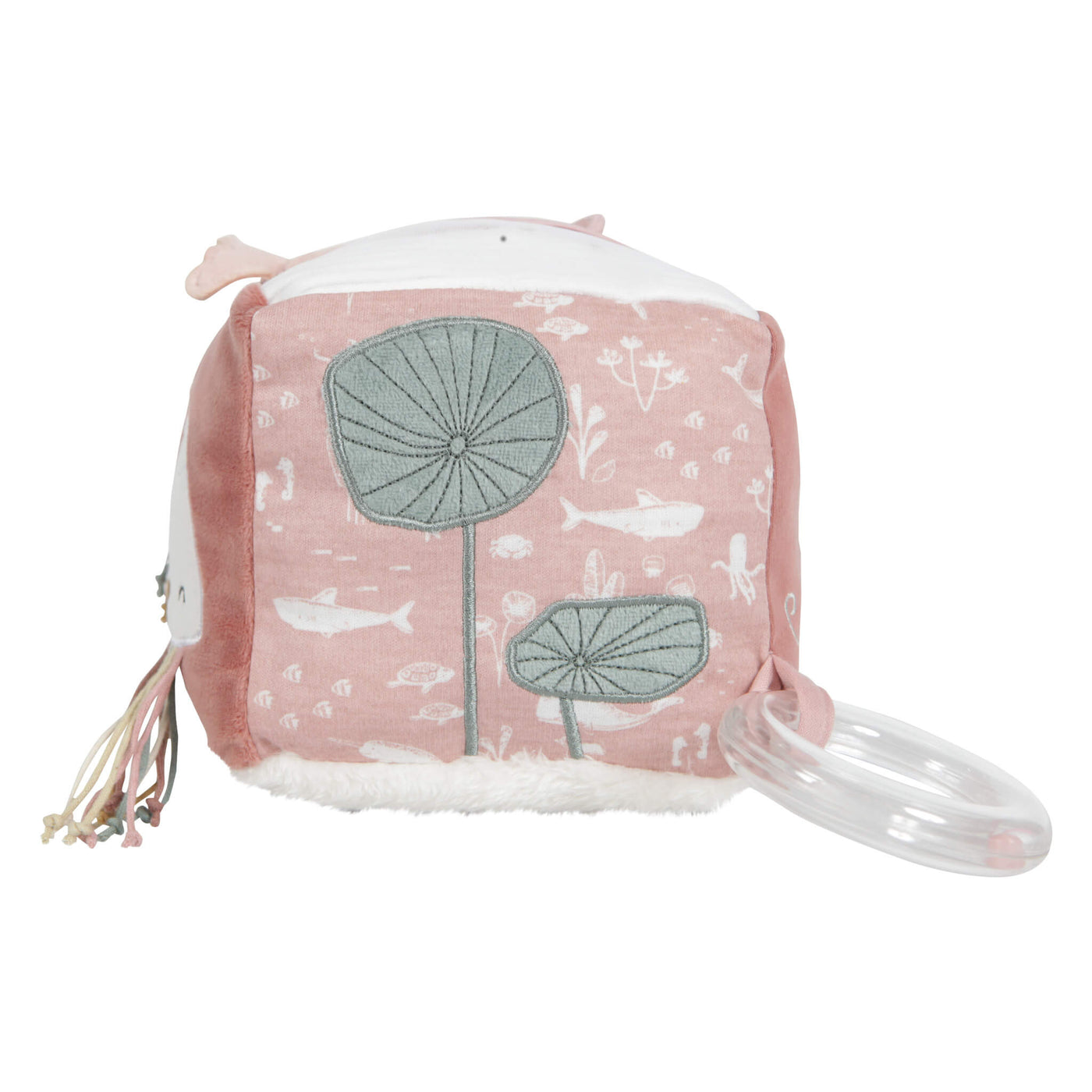 Soft Activity Cube - Pink
