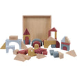 Little Dutch Wooden Building Blocks in Pure & Nature | Oskoe