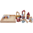 Little Dutch Wooden Building Blocks in Pure & Nature | Oskoe