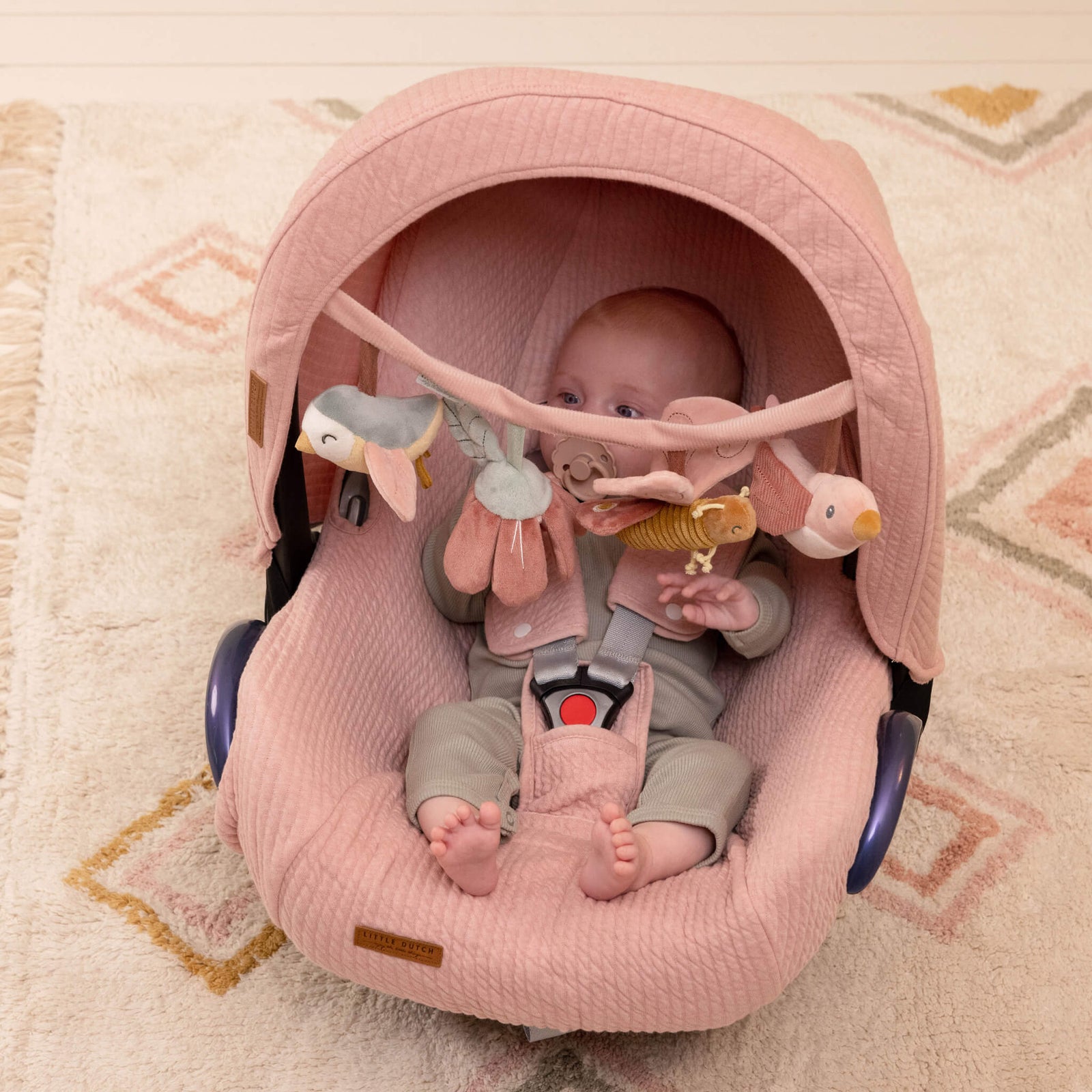 Little Dutch Stroller Toy in Flowers & Butterflies | Oskoe